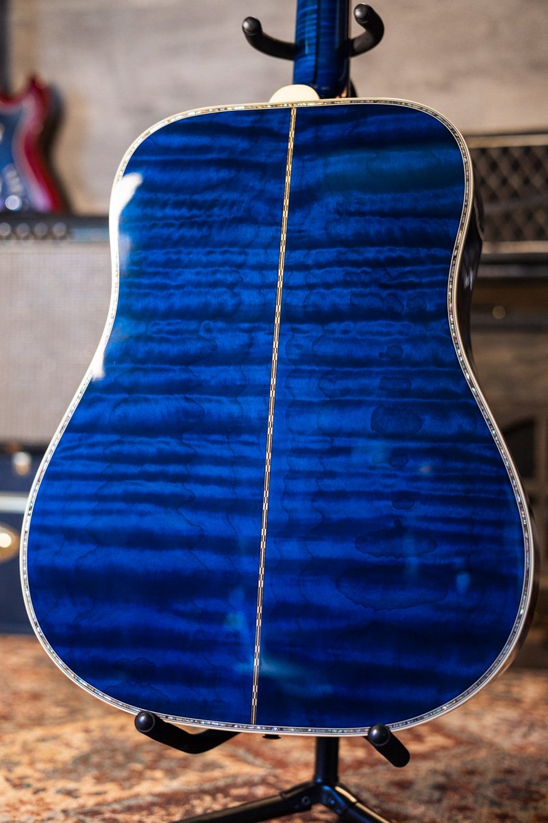 Blue Acoustic Guitars