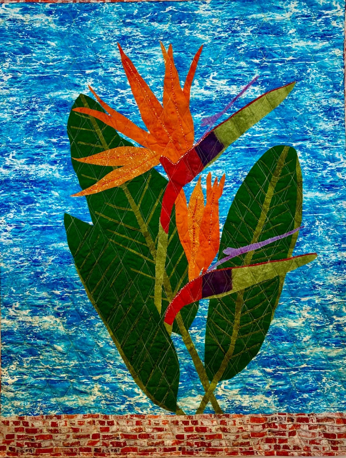 Exclusive - Pati's Bird of Paradise Collage