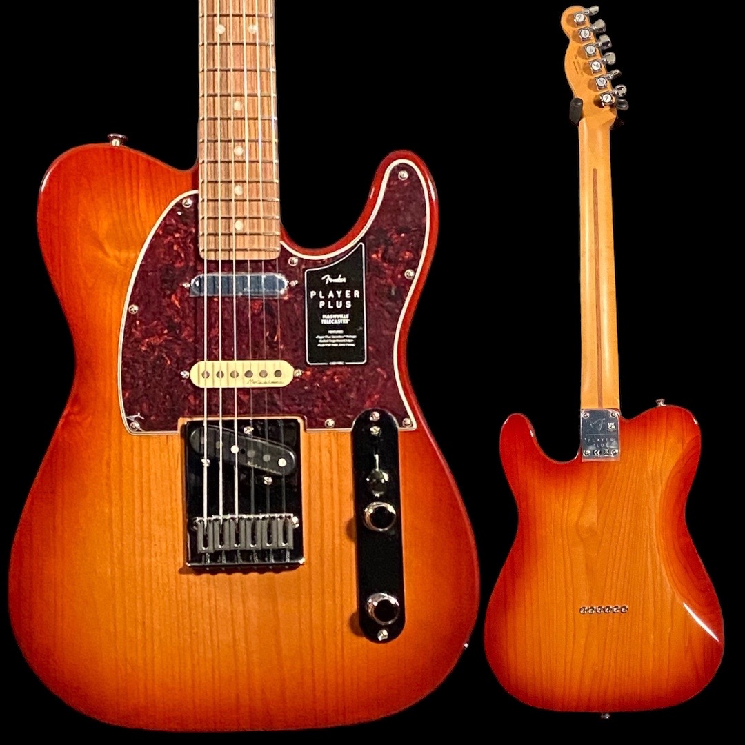 Fender Player Plus Nashville Telecaster Solidbody Electric Guitar ...