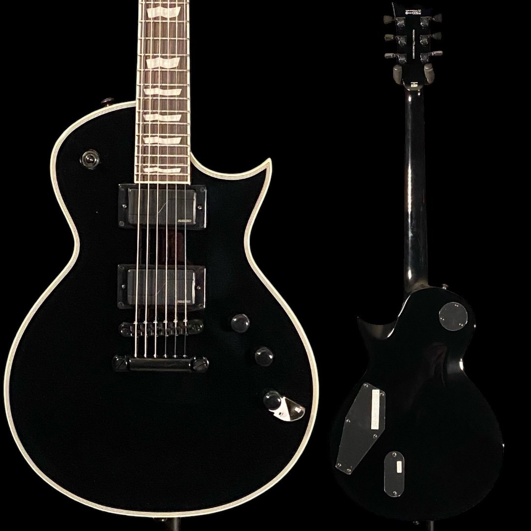ESP LTD EC-1000S Fluence Electric Guitar - Black - 799493261981