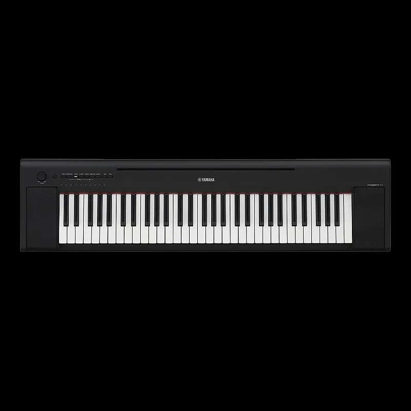 Yamaha Piaggero NP-15 61-key Portable Piano - Black - 889025148801
