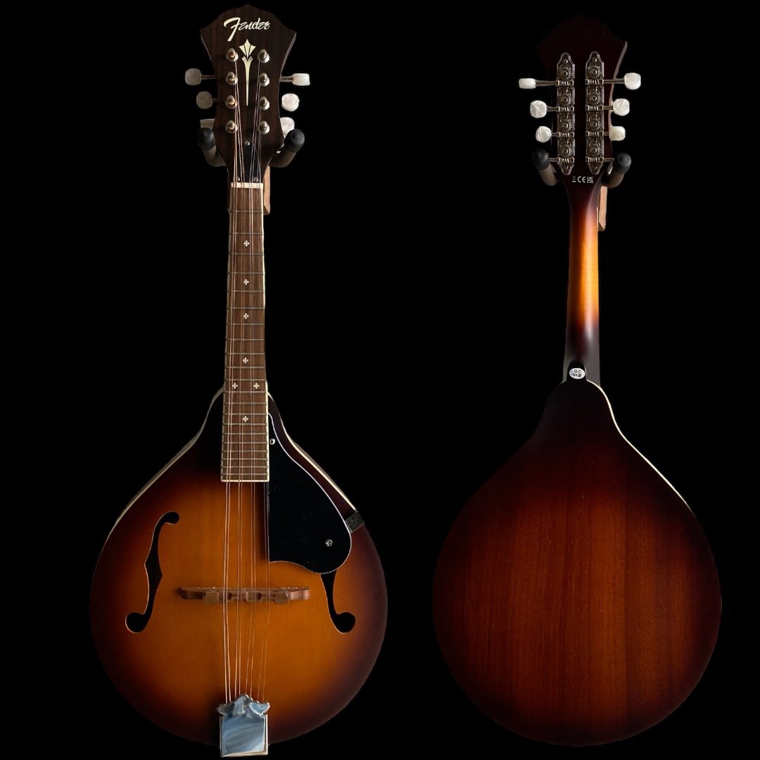 Fender PM-180E Mandolin - Aged Cognac Burst with Walnut Fingerboard ...