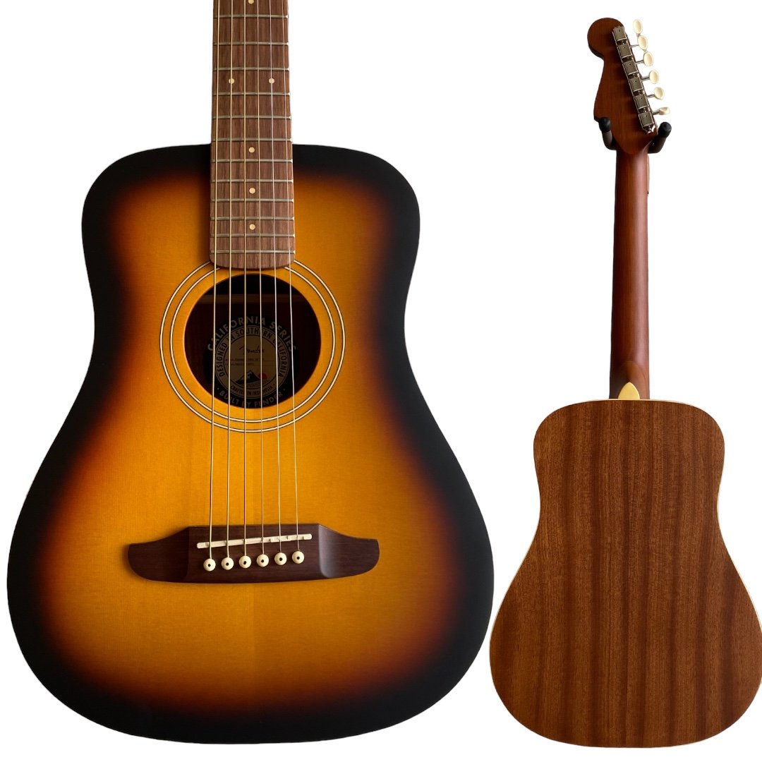 Fender Redondo Mini Acoustic Guitar - Sunburst - 885978743018