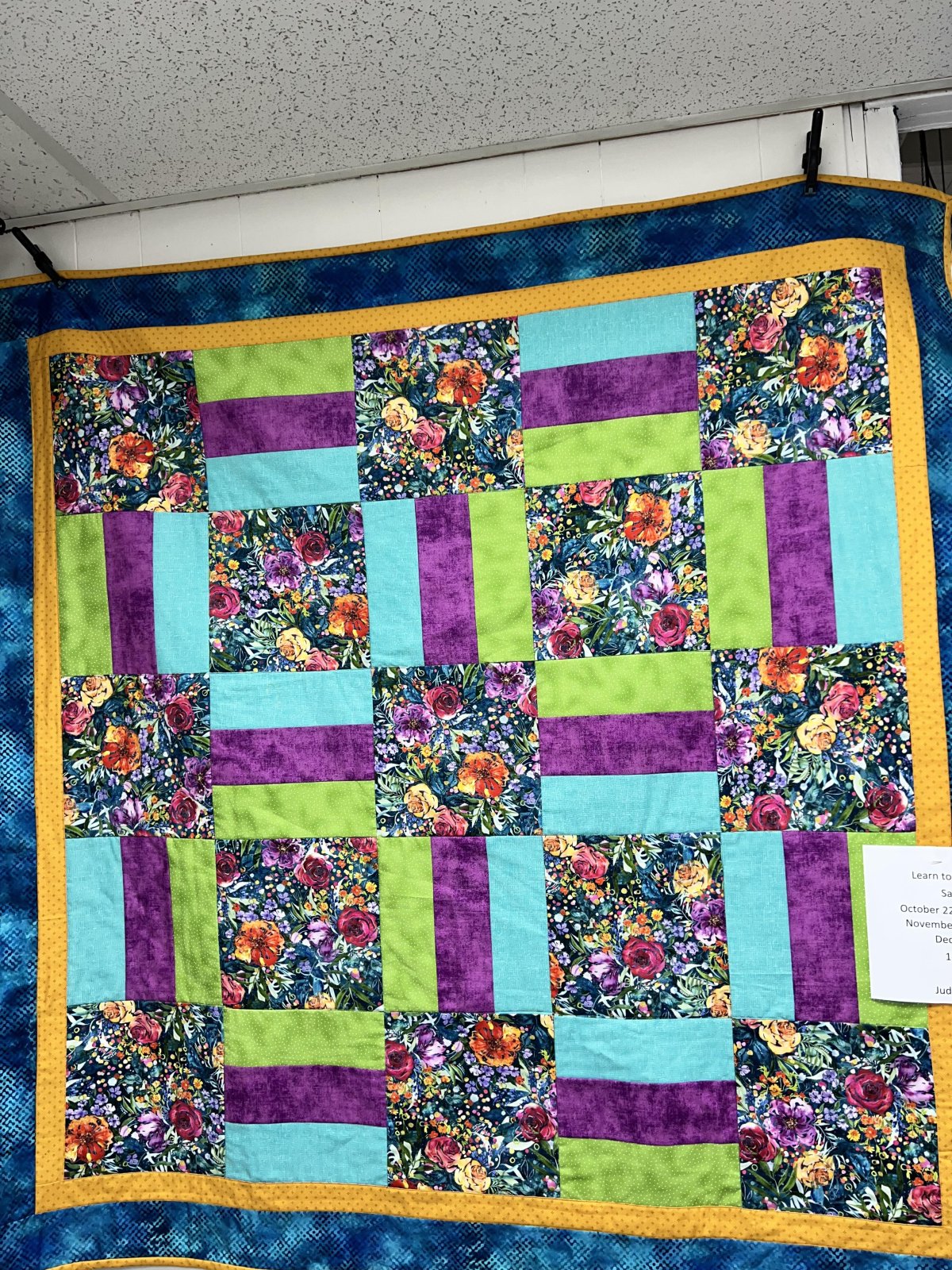 Learn To Make A Quilt