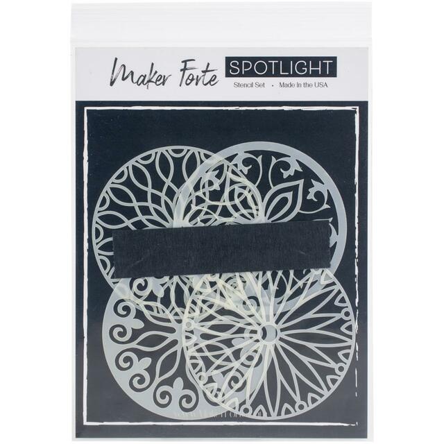 Maker Forte Stencils Spotlight Insert Collection 2 618528392967