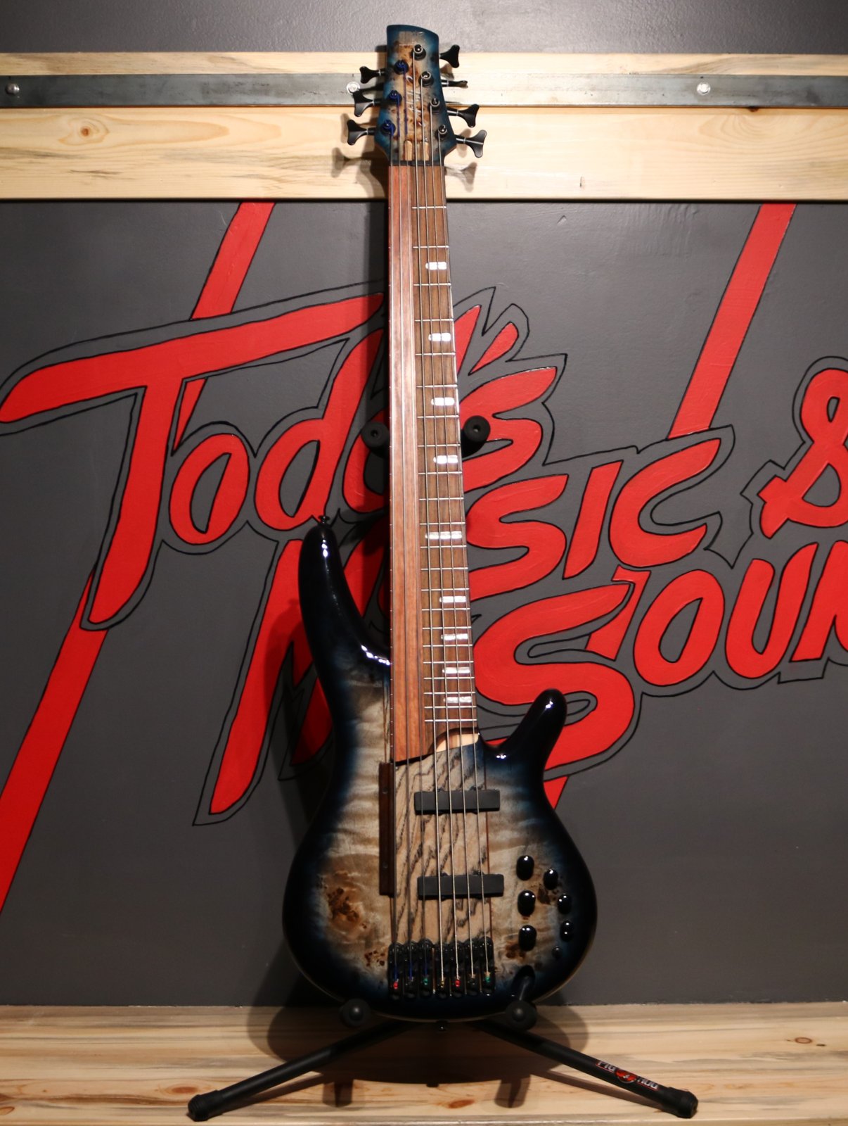 Ibanez SR Bass Workshop 7-String Electric Bass - Cosmic Blue Starburst ...