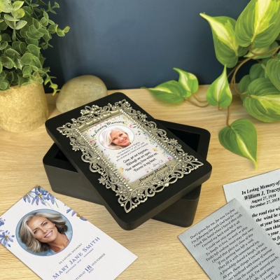 Always Loved Funeral Card Box - 785525319393