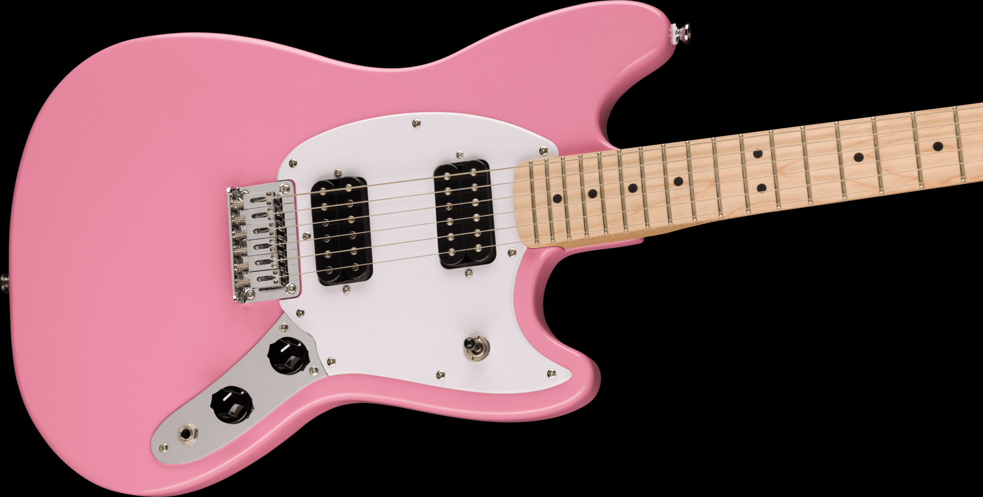 Squier Sonic Mustang HH - Flash Pink - 717669816346