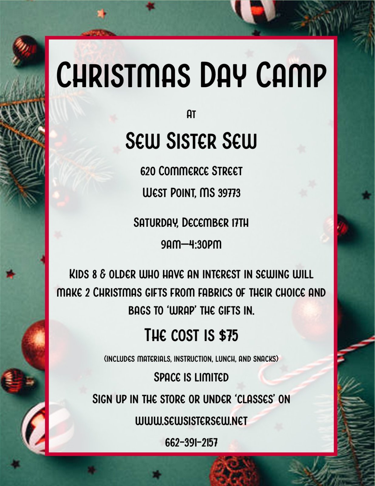 Christmas Day Camp
