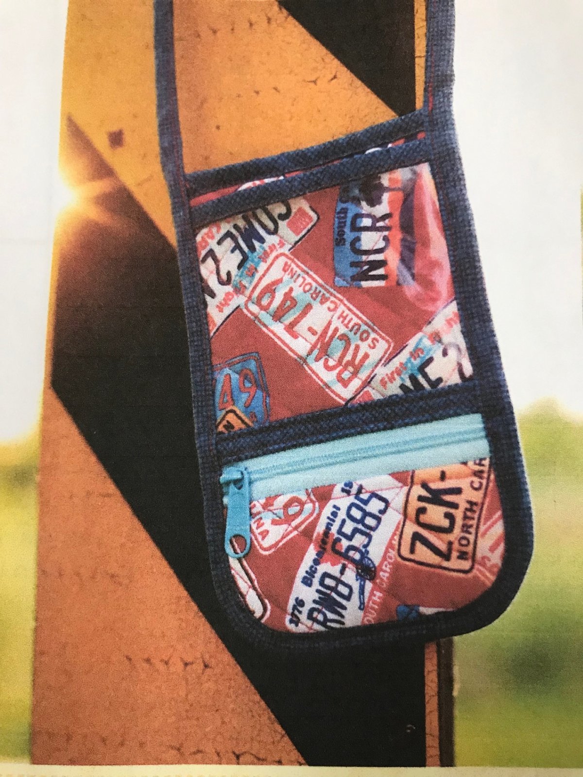 Call Me Name Tag Cell Phone Bag 2023 Shop Hop Kit