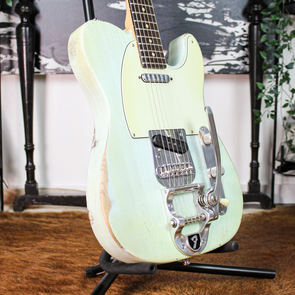 Preowned Dax&Co. Heavy Aged American Standard Fender Telecaster Relic w ...
