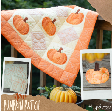 HoopSisters "Pumpkin Patch"- LEW