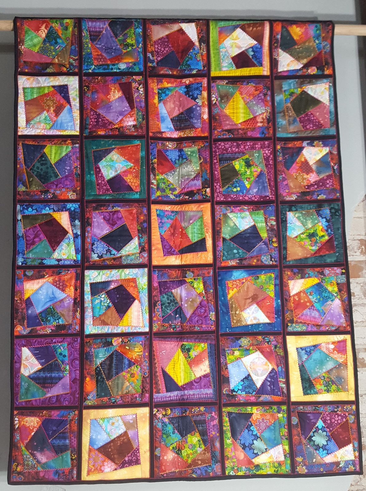 Crazy Quilt/Foundation Paper Piecing