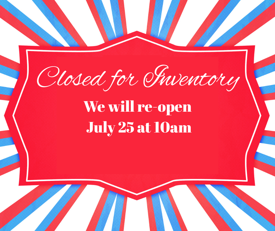 Closed for Inventory