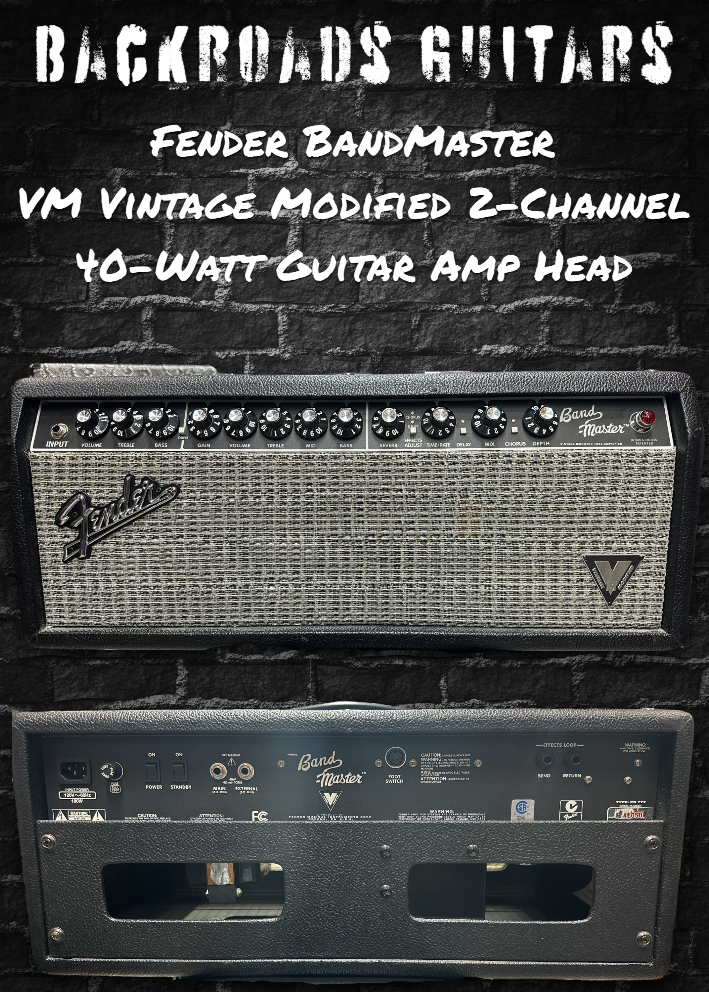 Fender Band-Master VM Vintage Modified 2-Channel 40-Watt Guitar Amp ...
