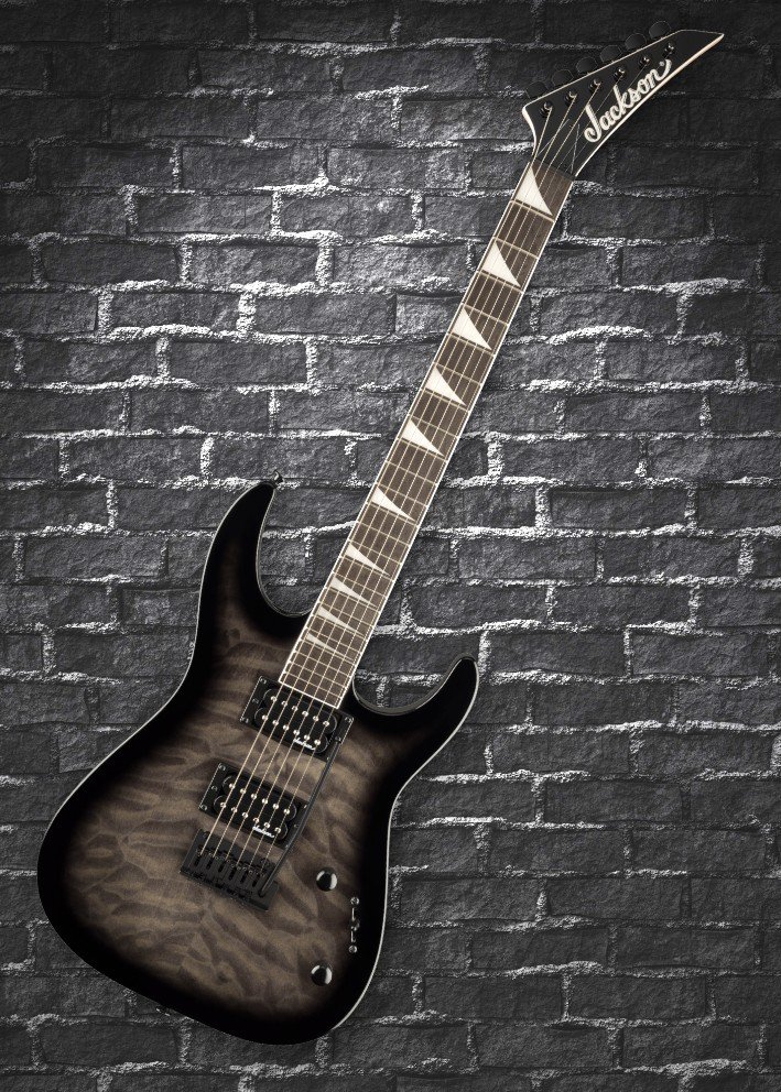 Jackson JS Series Dinky® JS20 DKQ 2PT Transparent Black Burst ...