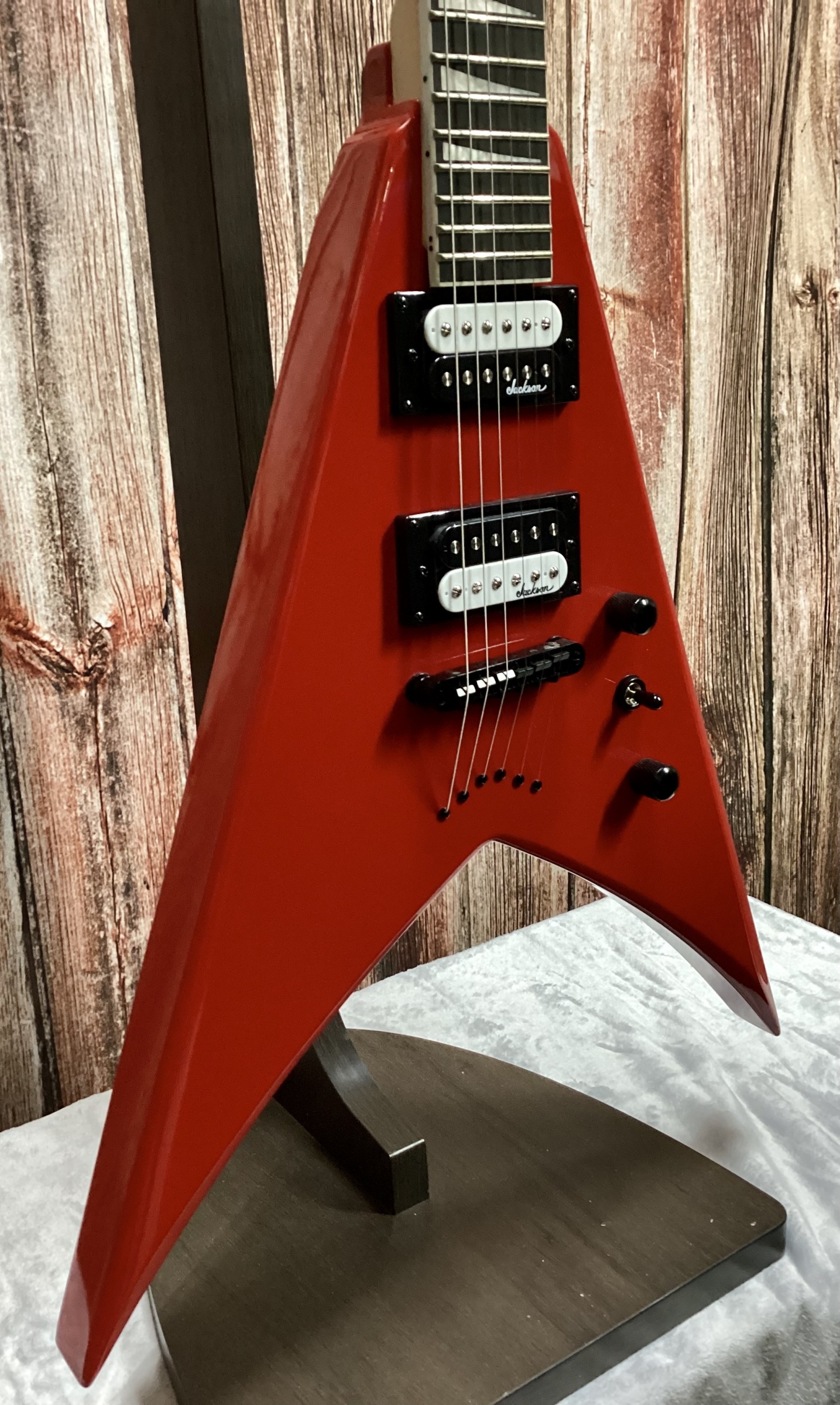 Jackson JS Series King V JS32T Ferrari Red - 885978976966