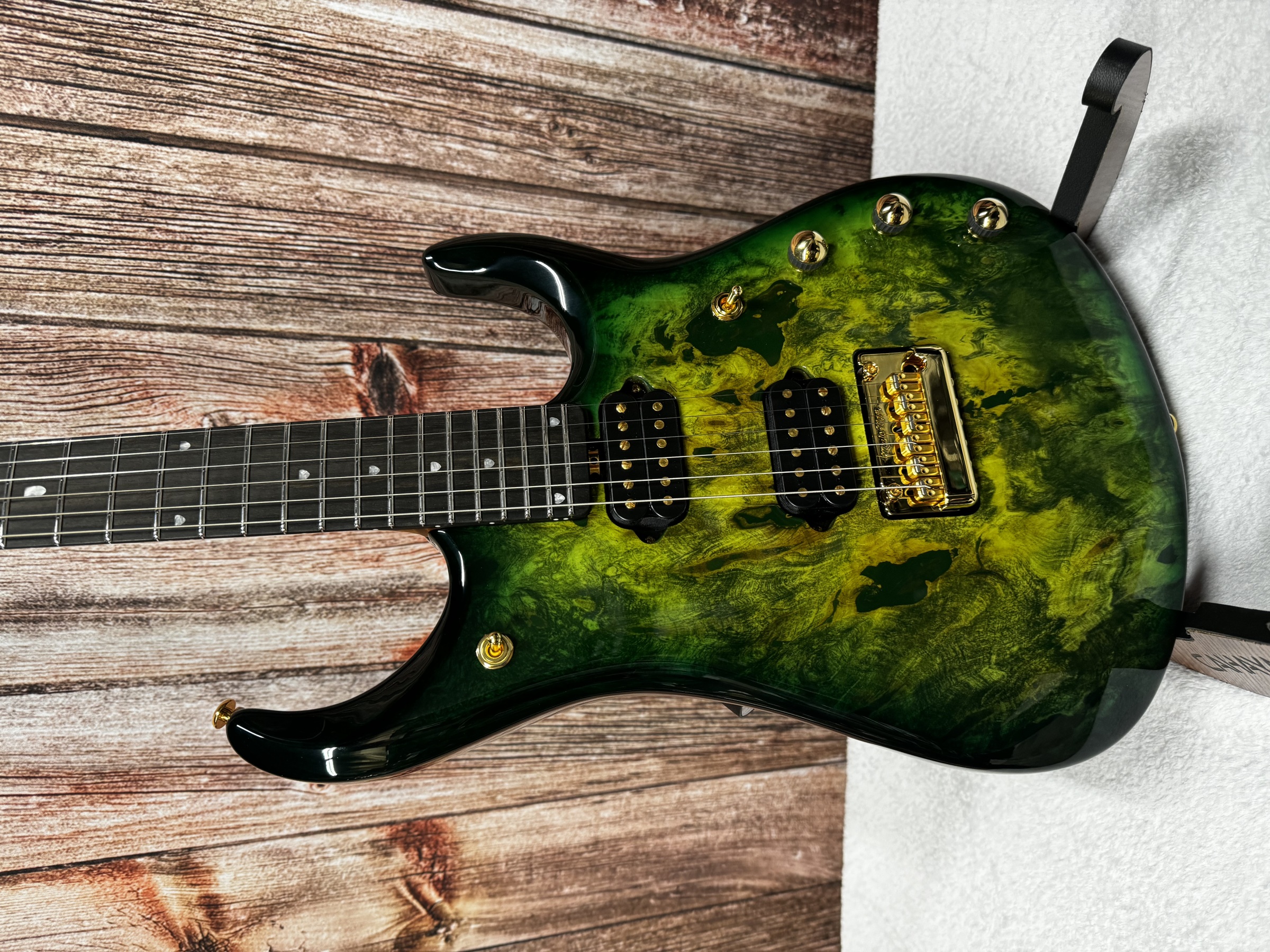 Music Man JP15 Ball Family Reserve Toxic Sludge w/ Softshell Case ...