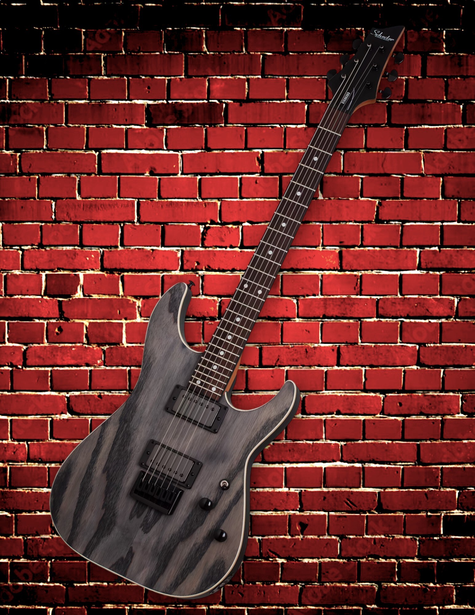 Schecter C-1 Standard Charcoal Satin - 810051476149