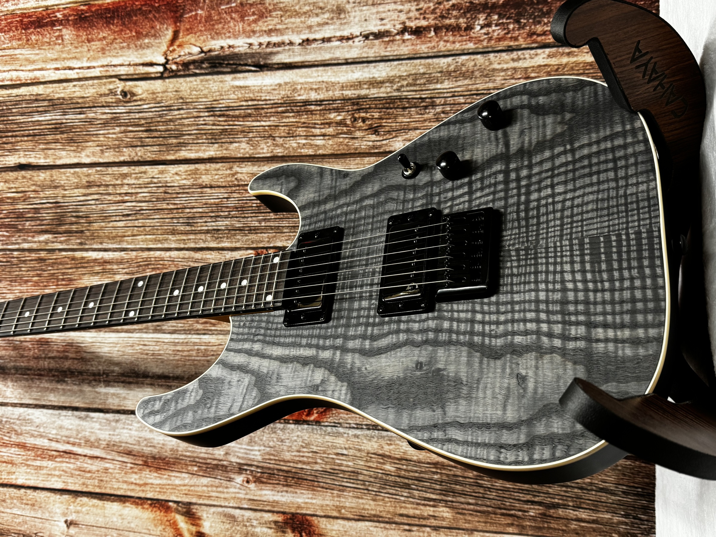 Schecter Standard Series C-1 Charcoal Satin - 810051476149