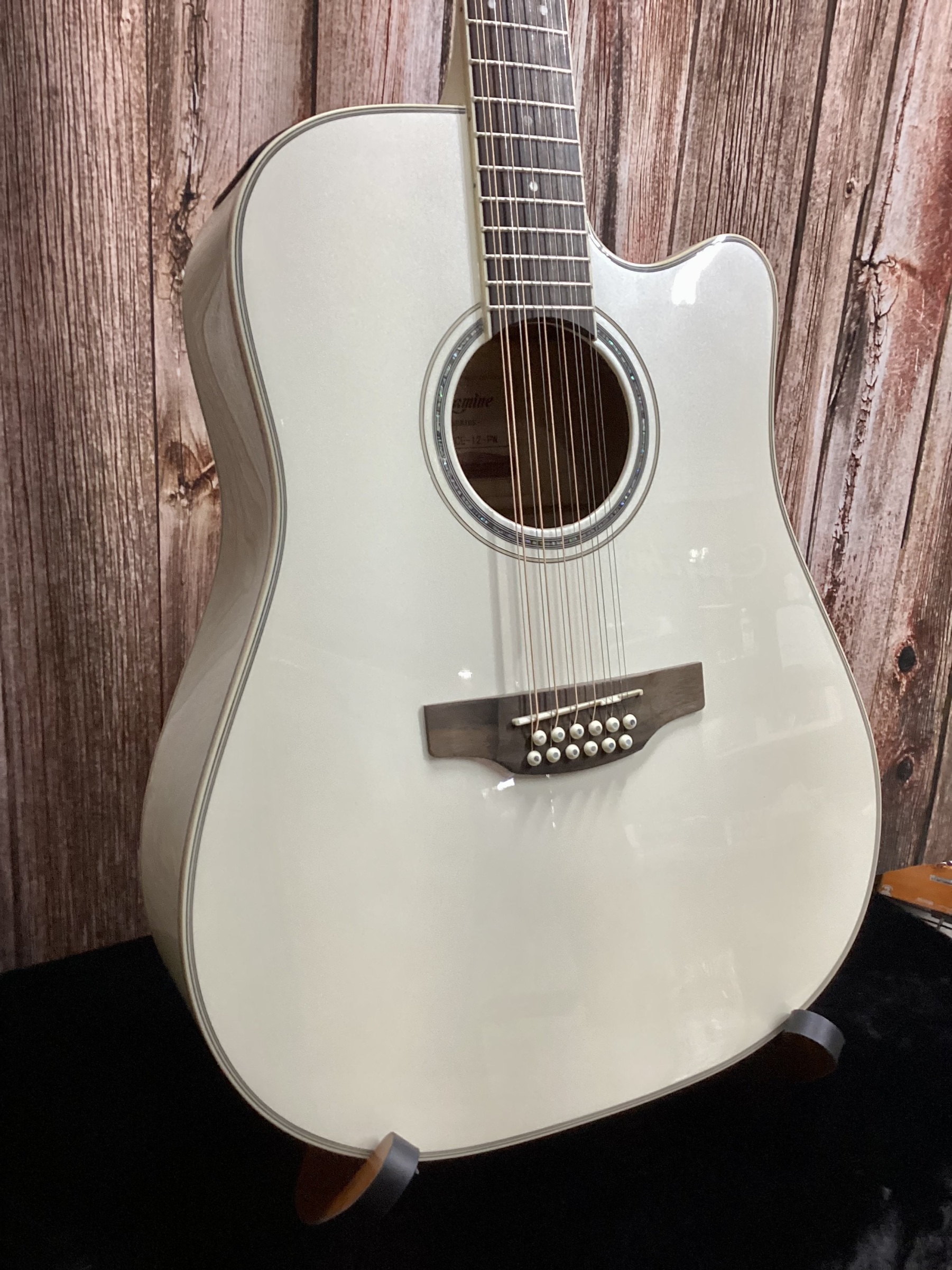Takamine GD37CE-12 PW w/ Gig Bag - 190262043485