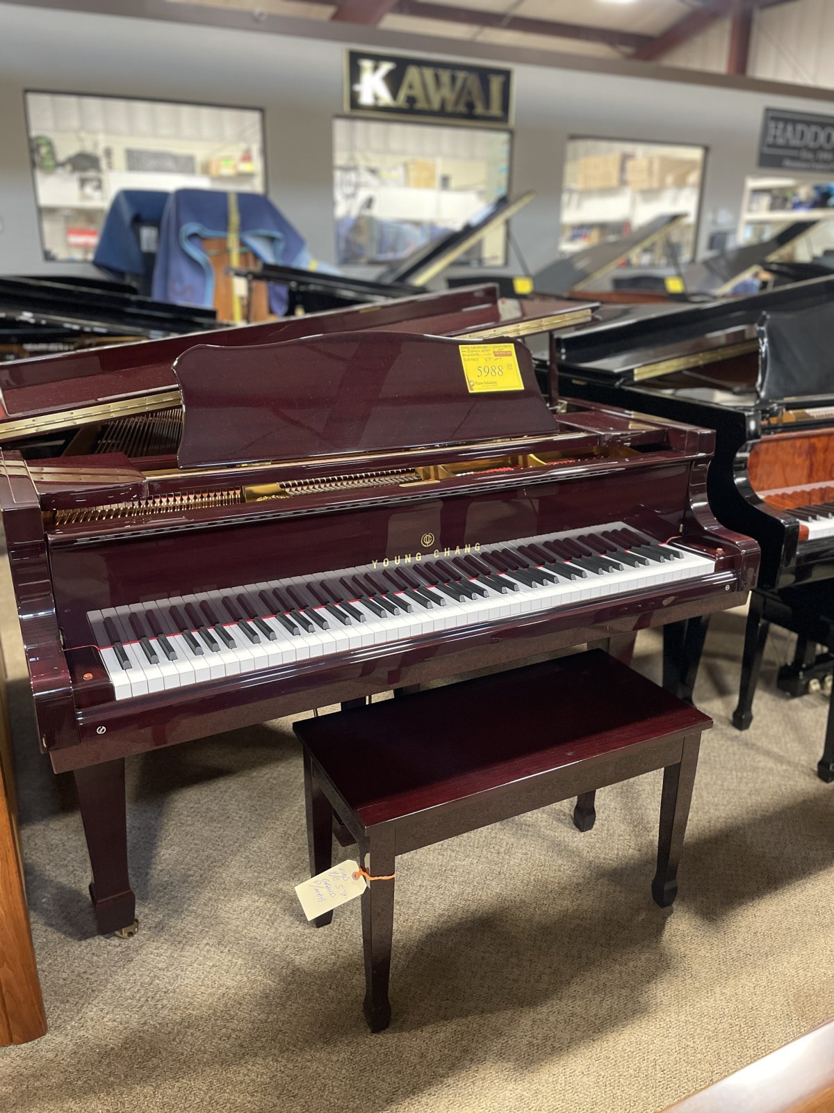 Used Young Chang G175 5' 9 Grand w/Bench 0685C