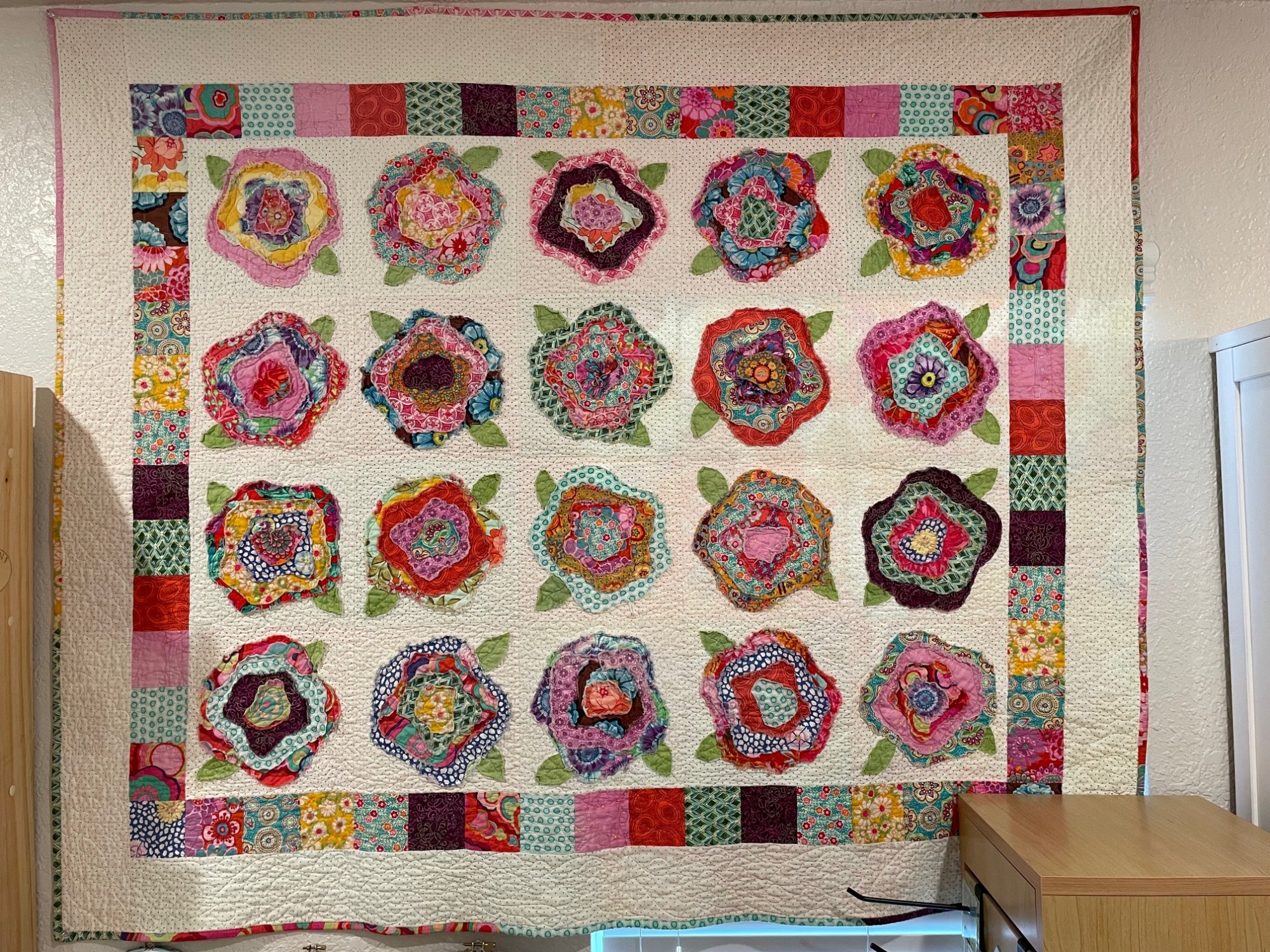 French Rose Quilt with Susy Maus