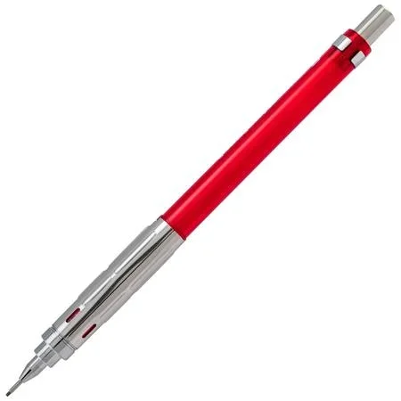 Pentel GraphGear 300 Mechanical Pencil, .5mm, Red Barrel - 884851051455