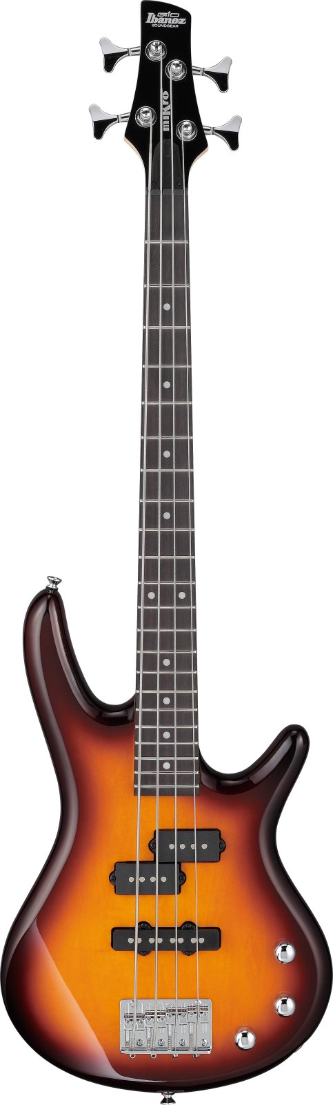 Ibanez GSRM20 Mikro Short Scale Electric Bass Brown Sunburst High Gloss ...
