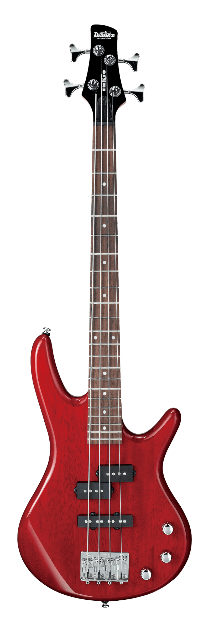 Ibanez GSRM20 Mikro Short Scale Electric Bass Transparent Red High ...