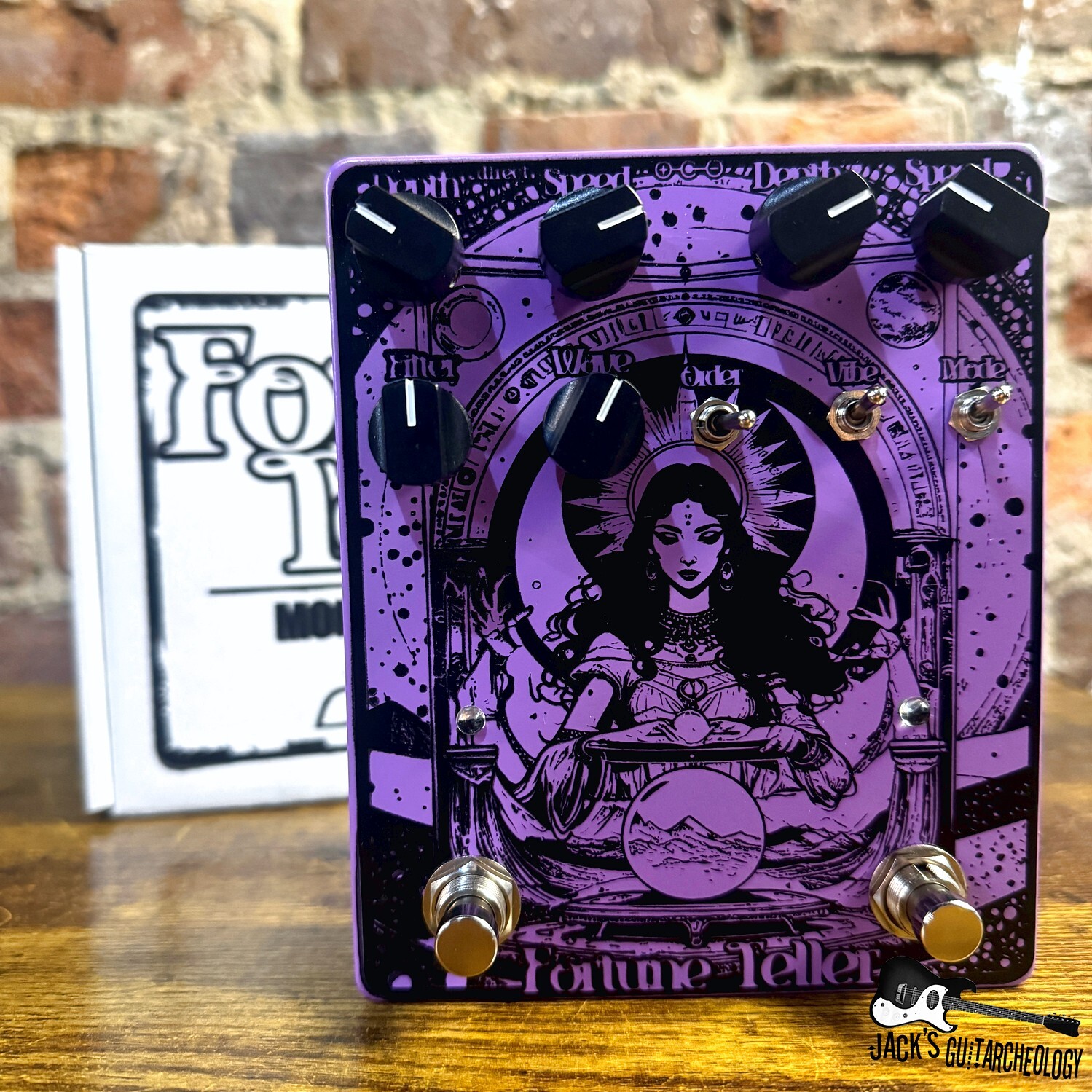 Monkey Riot Collab with Haggtronix Fortune Teller Modulation Pedal Ltd ...