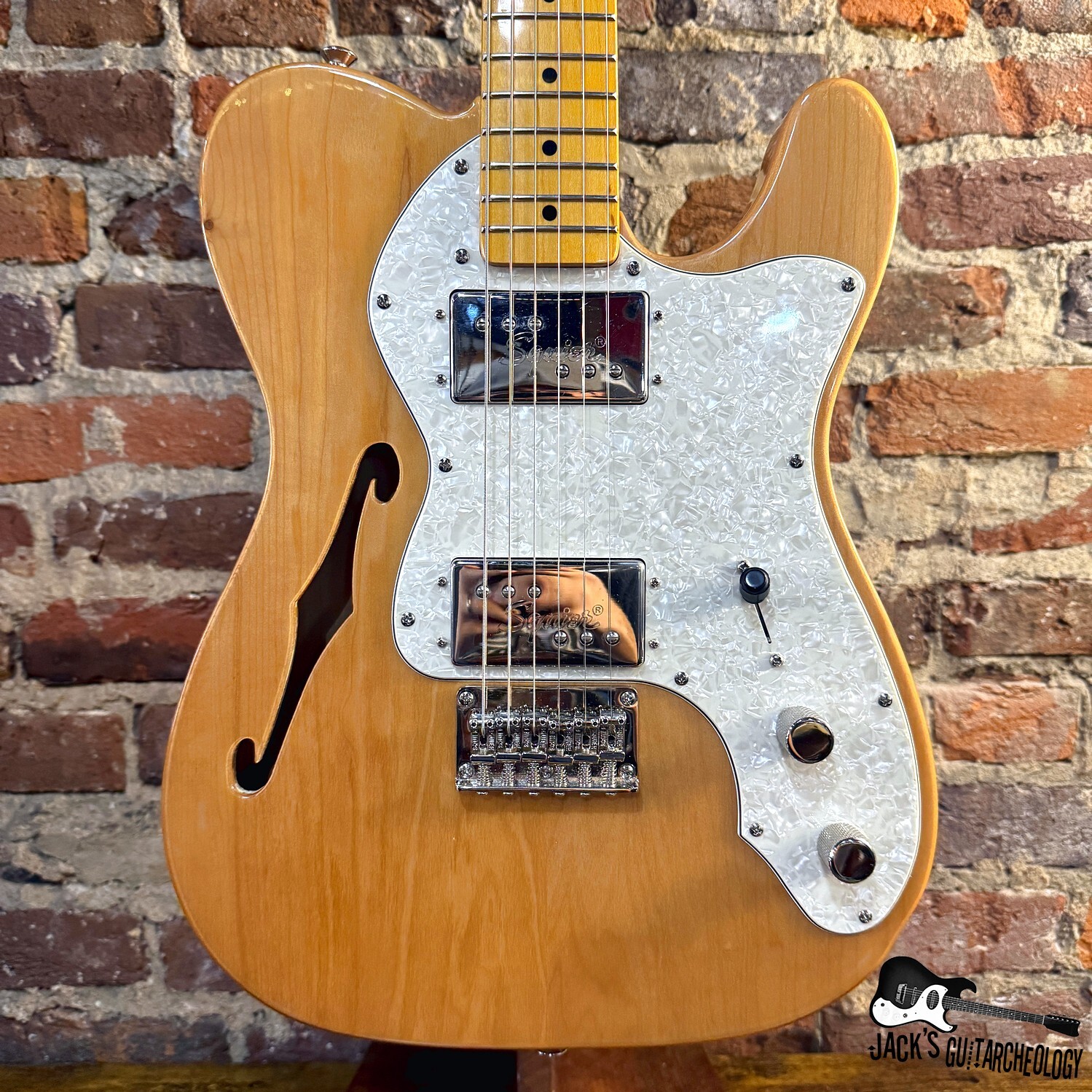 Squier Classic Vibe '70s Telecaster Thinline Electric Guitar (2020s ...