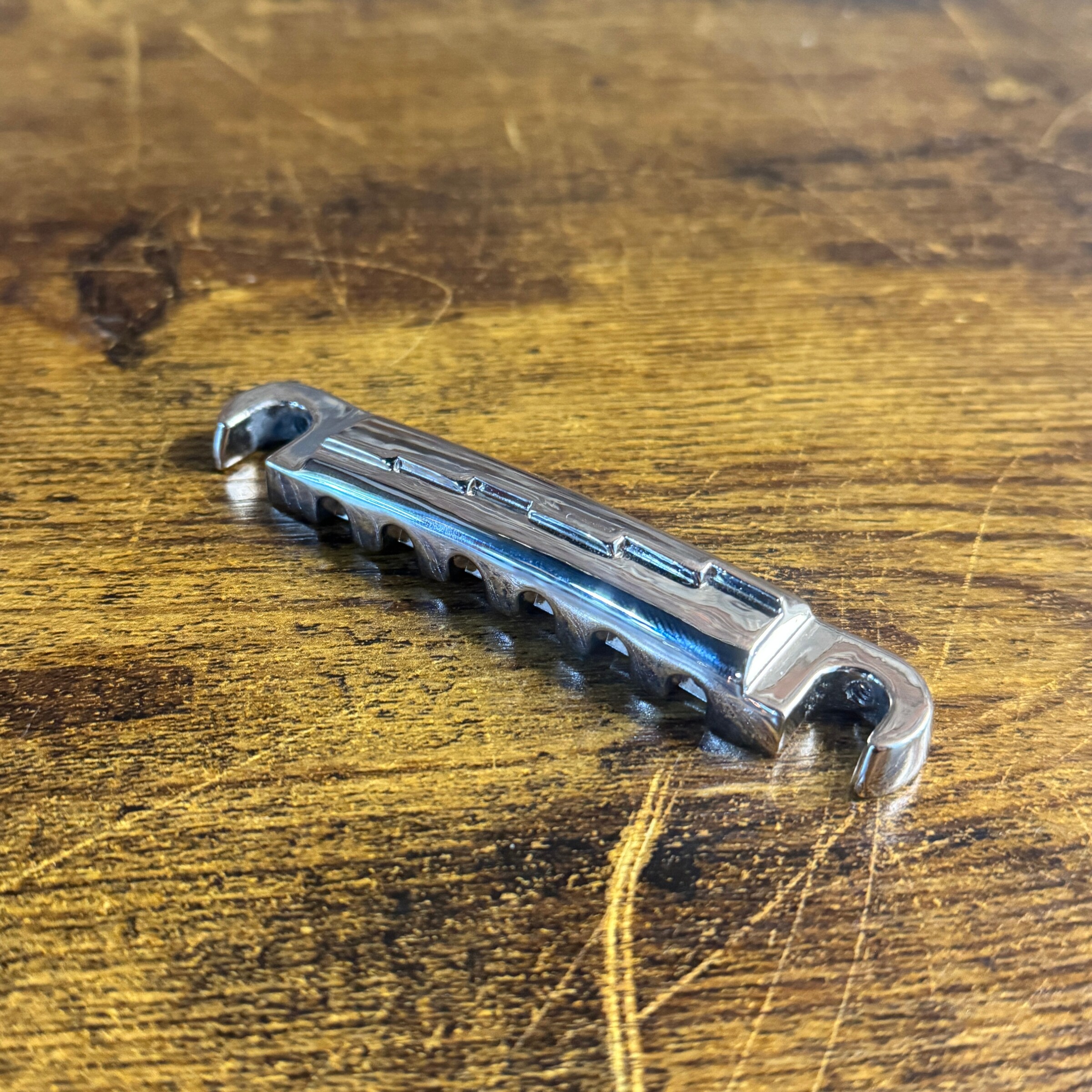 Gibson Lightning Bolt Wraparound Bridge (1960s - Chrome)