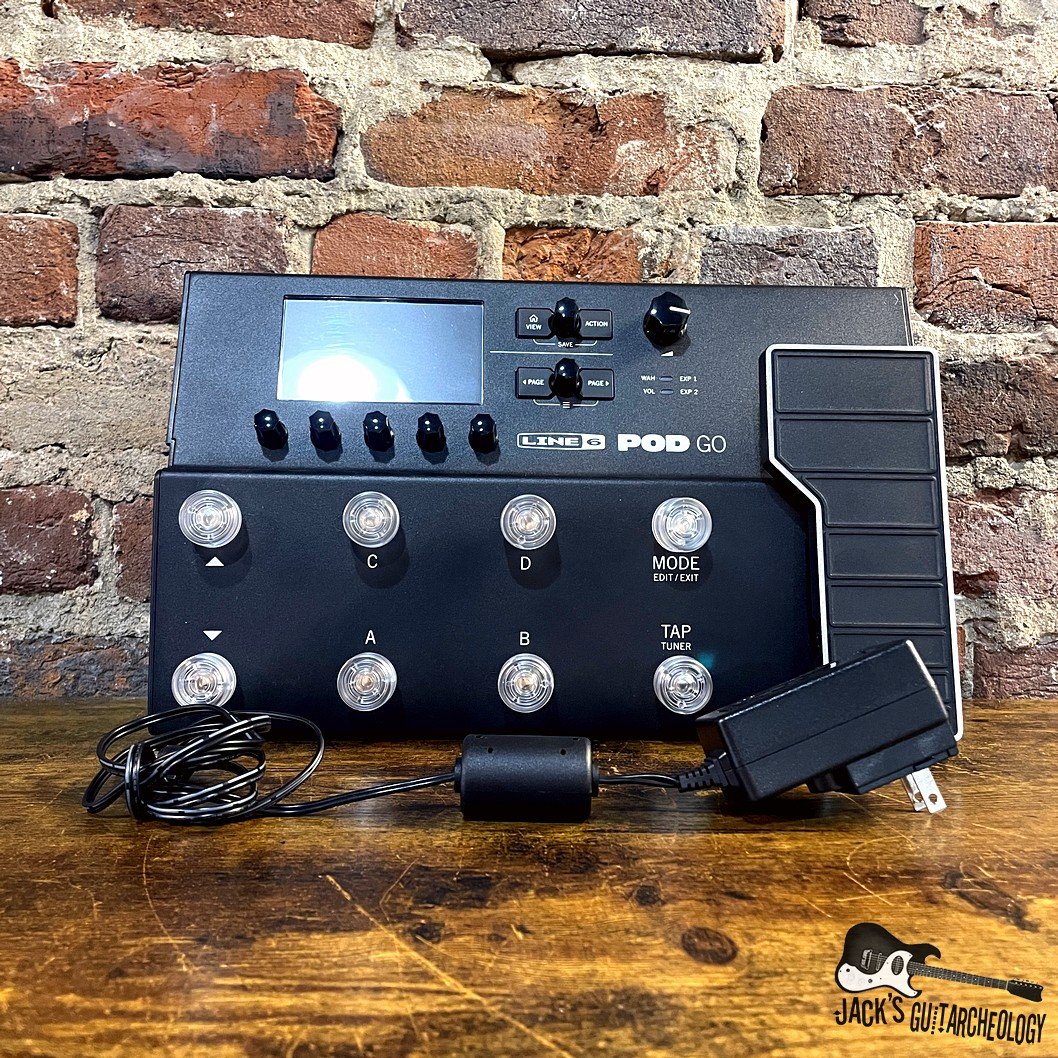 Line 6 Pod Go Multi-Effect/Amp Modeler *USED* (2010s - Black)
