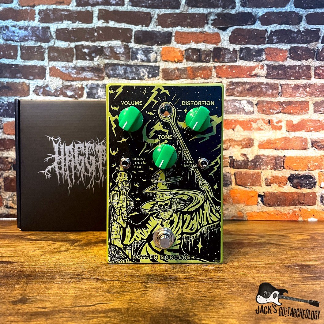 Haggtronix Rotten Sorcerer Fuzz *NEW* (2025 - Green)