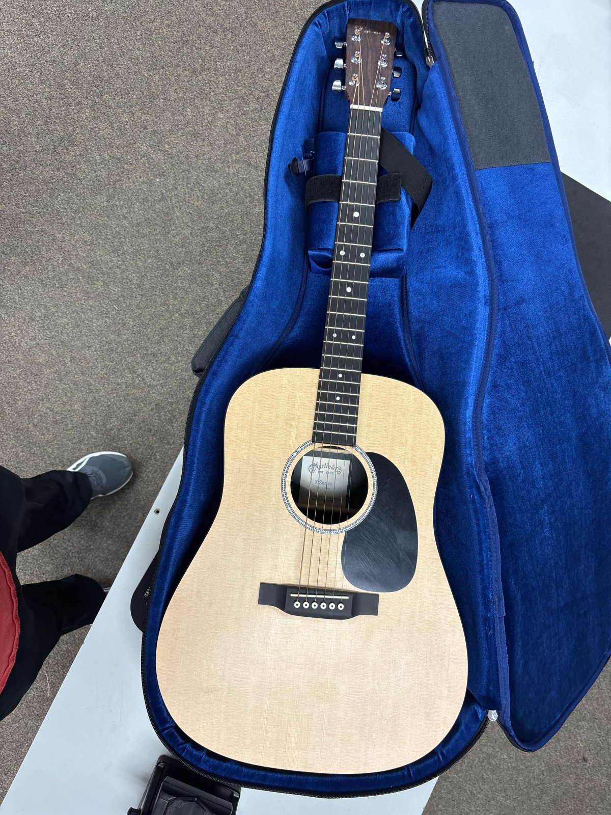 MARTIN DX-1 E ACOUSTIC / ELECTRIC WITH GIG BAG