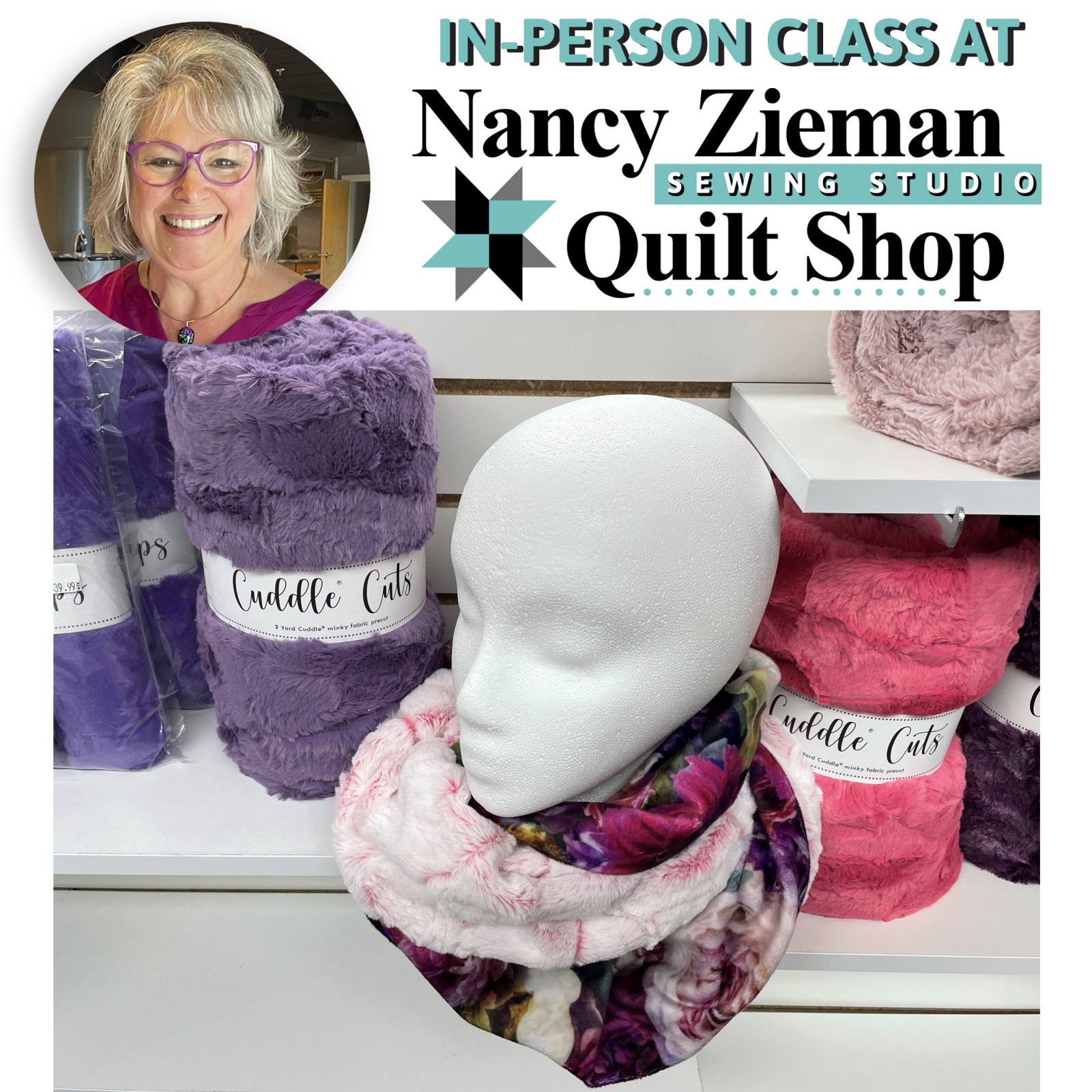 0116CS: Infinity Cuddle Scarf Project Class with Deanna Springer