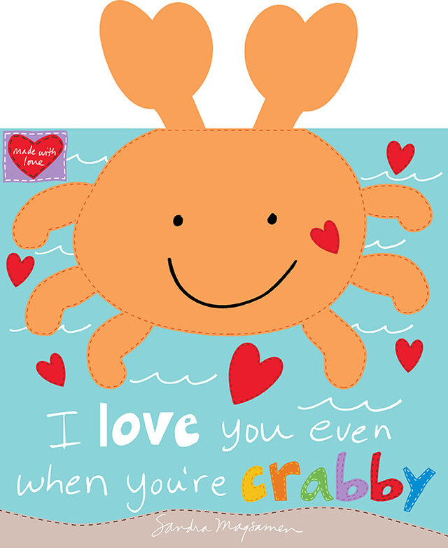 NEW! Huggable & Loveable Crabby Fabric Soft Book Fabric Panel ...