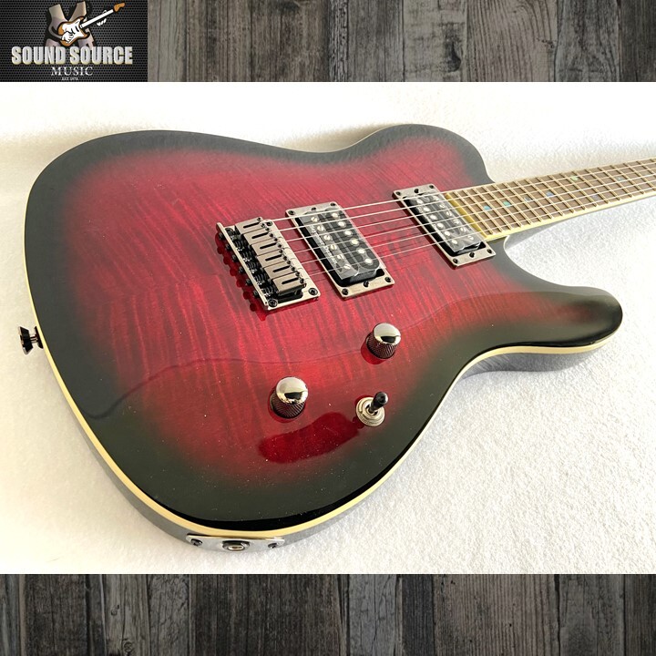 Fender Special Edition Custom Telecaster FMT HH, Black Cherry Burst ...