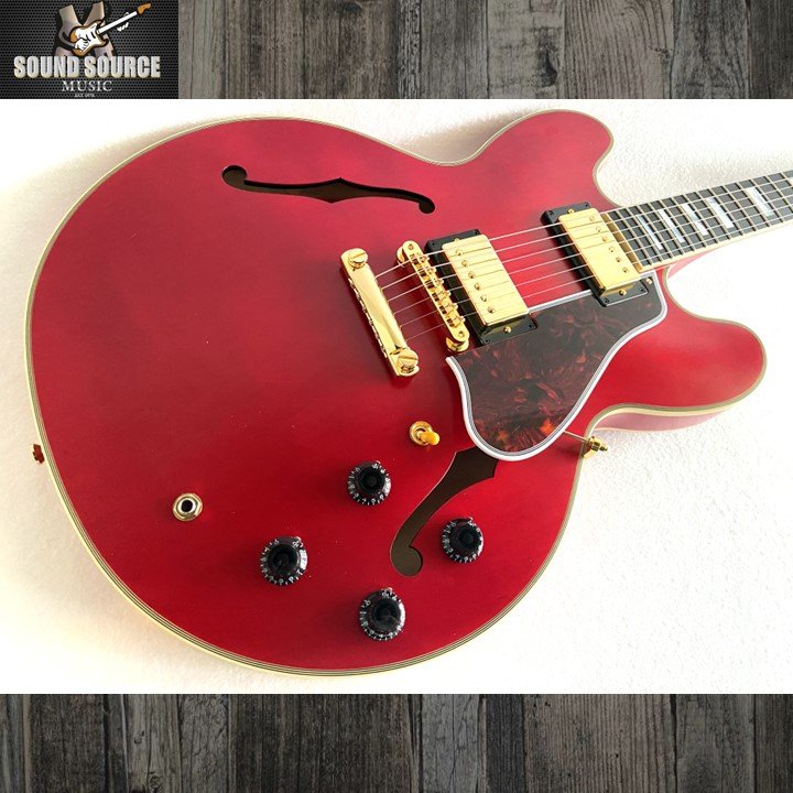 Epiphone 1959 ES-355 Semi Hollow Cherry Red W/H Case - 711106146461