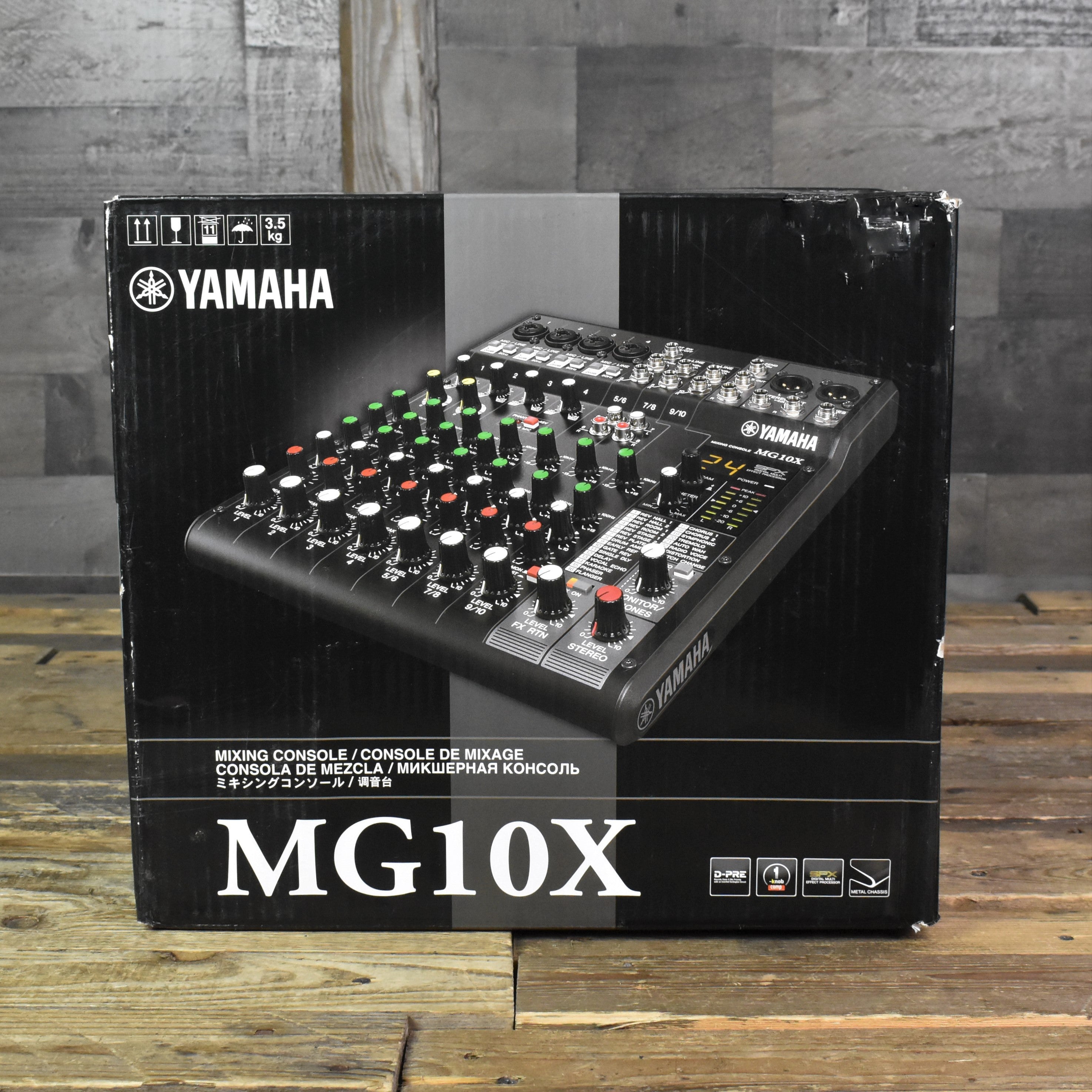 Yamaha MG10X CV Mixer - 0889025142571