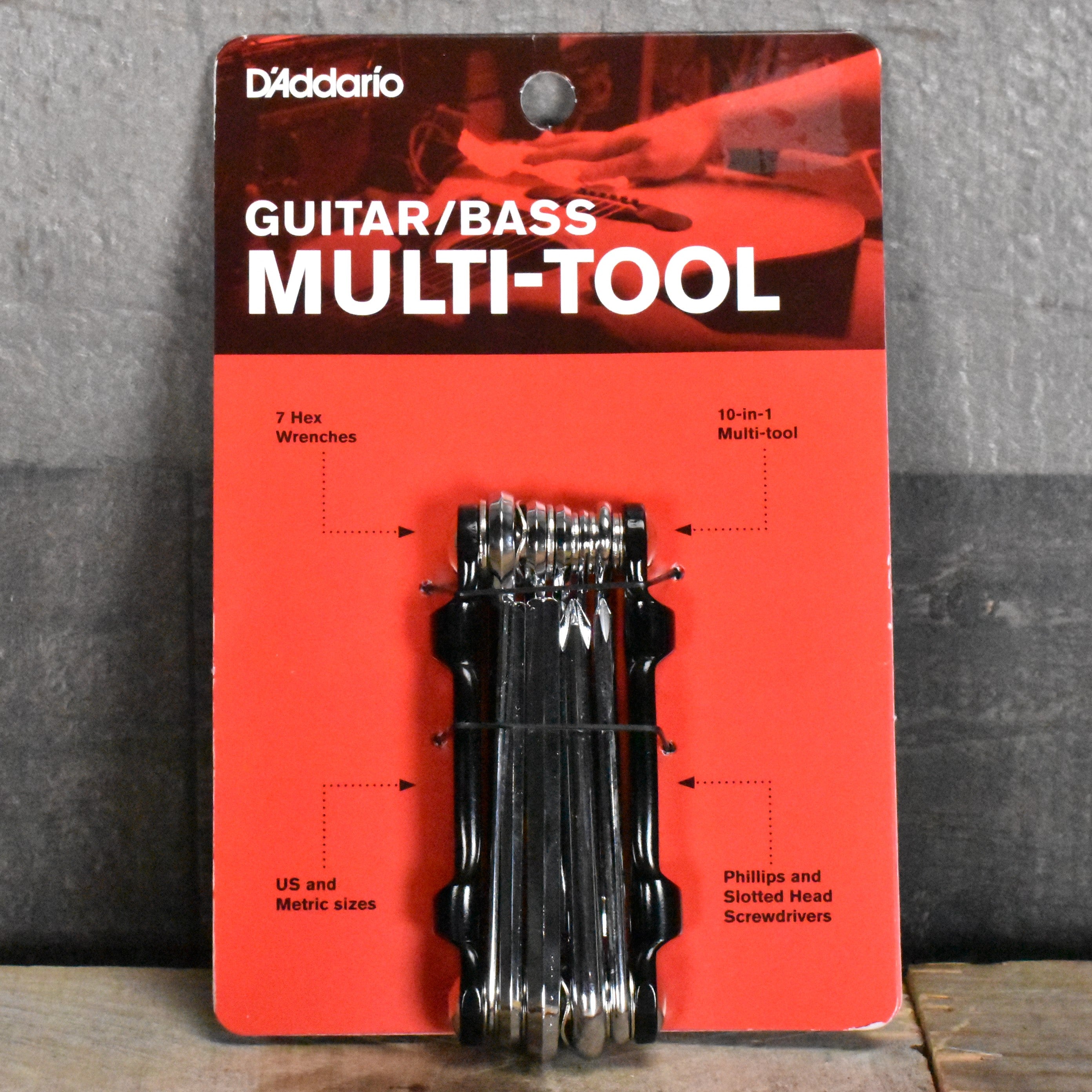 D'Addario Guitar/Bass Multi-Tool - 0019954240790