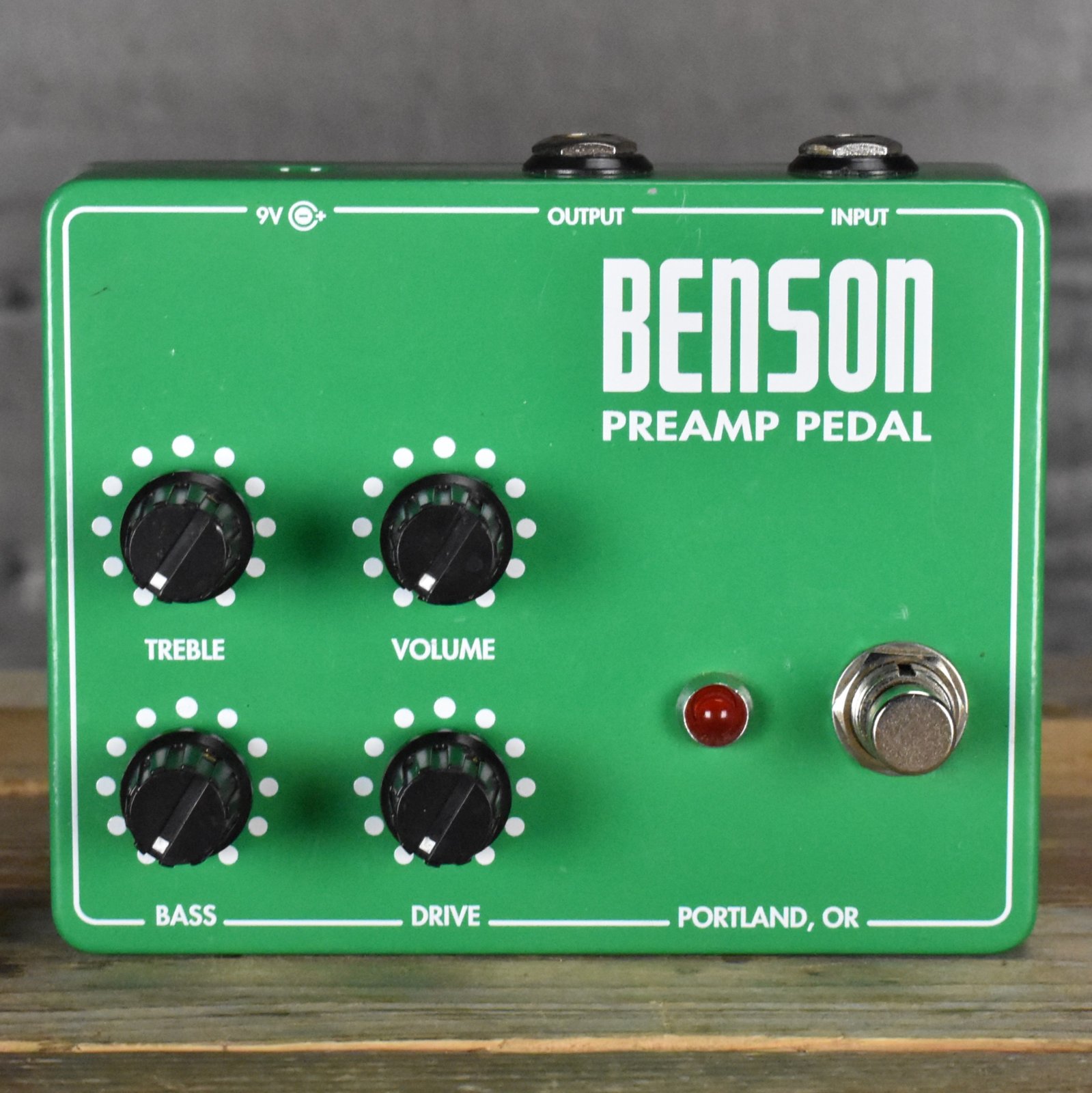 Pre-Owned Benson Preamp Pedal - Five Star Guitars Exclusive Limited Edition Run in 5SG808 Green