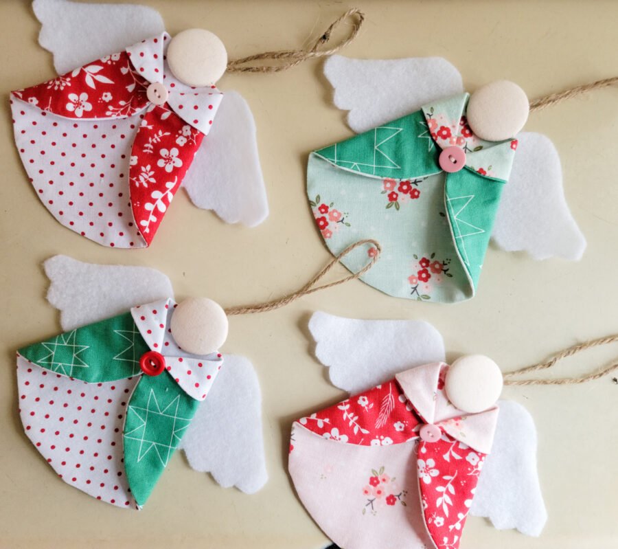 Folded Angel Ornament
