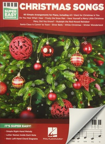 Christmas Songs - Super Easy Songbook - Piano - 888680696429