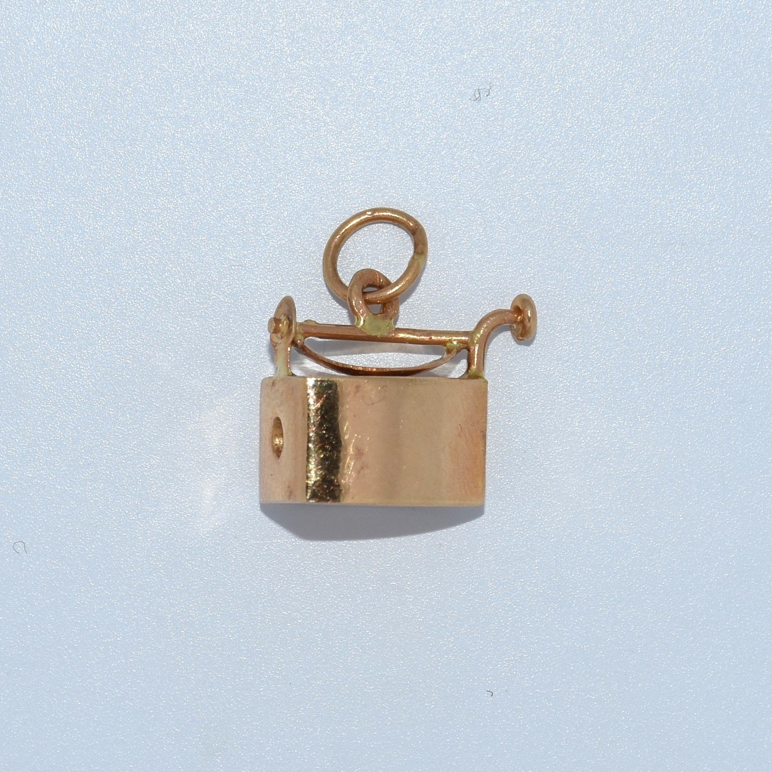 19.2K Portuguese Gold Iron Charm