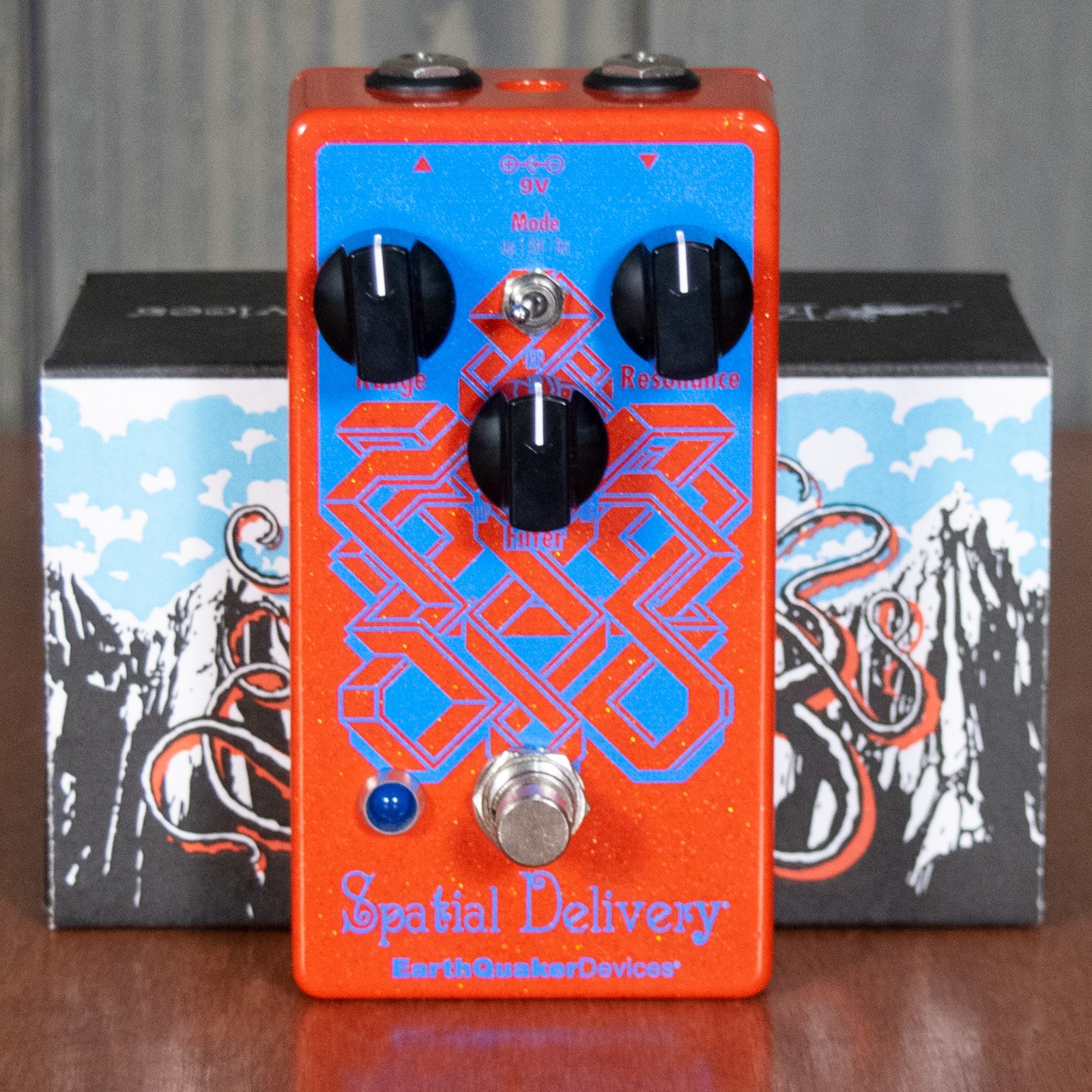 Used EQD Spatial Delivery V2 Red Sparkle