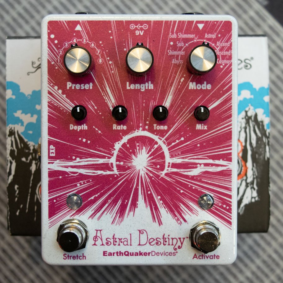 EarthQuaker Devices Astral Destiny Octal Octave Reverberation Odyssey ...