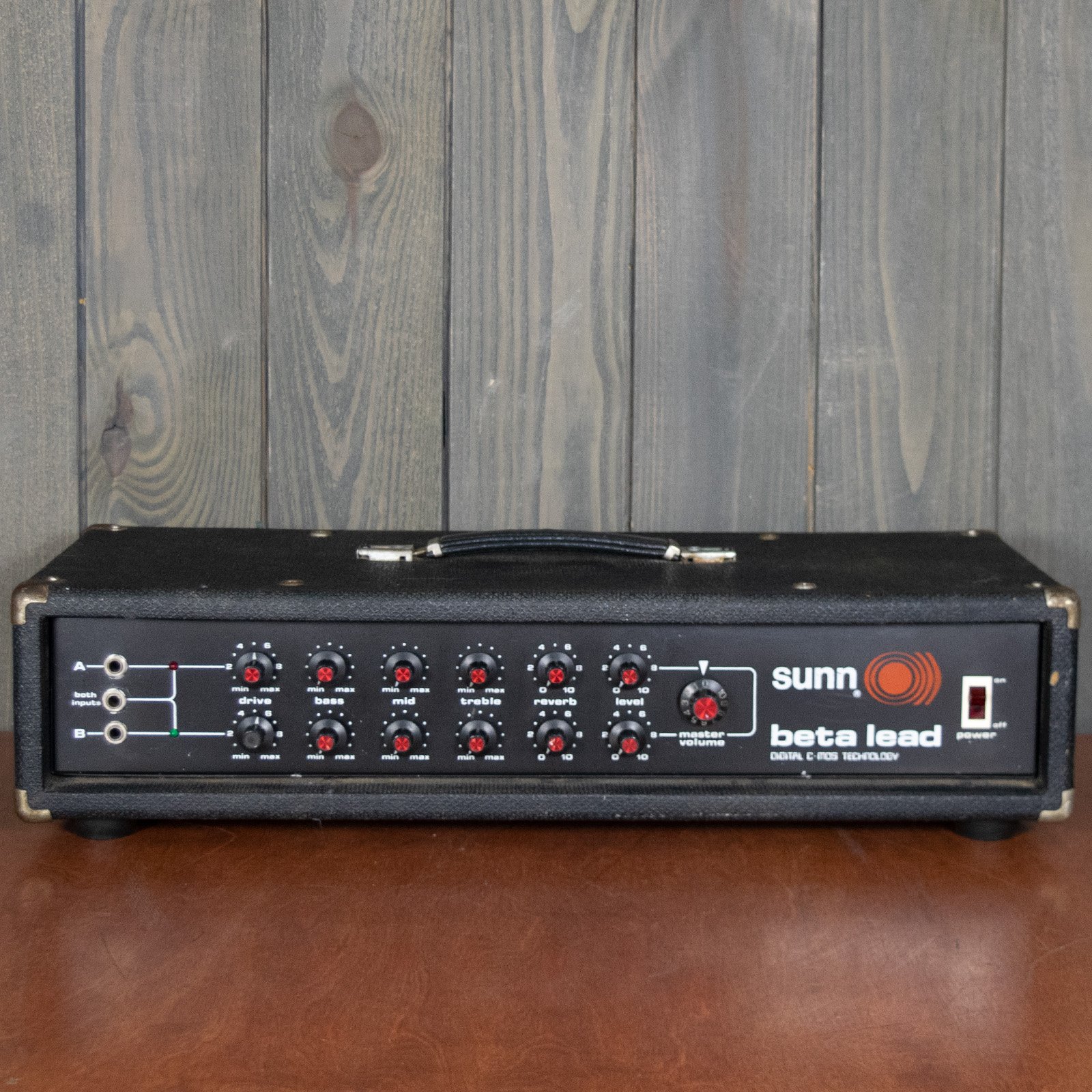 Sunn Beta Lead w/ Footswitch (Vintage - 70s)