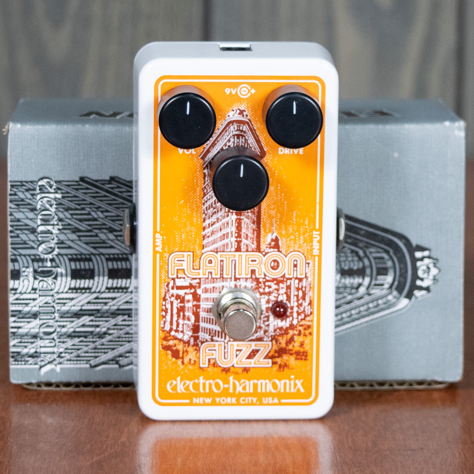 Used EHX Flatiron Fuzz w/ Box
